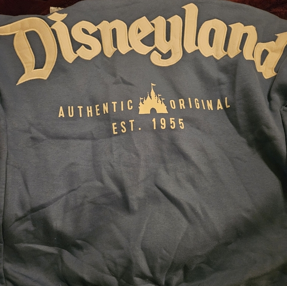 Disney | Tops | Brand New Disneyland Blue Logo Sweatshirt | Poshmark